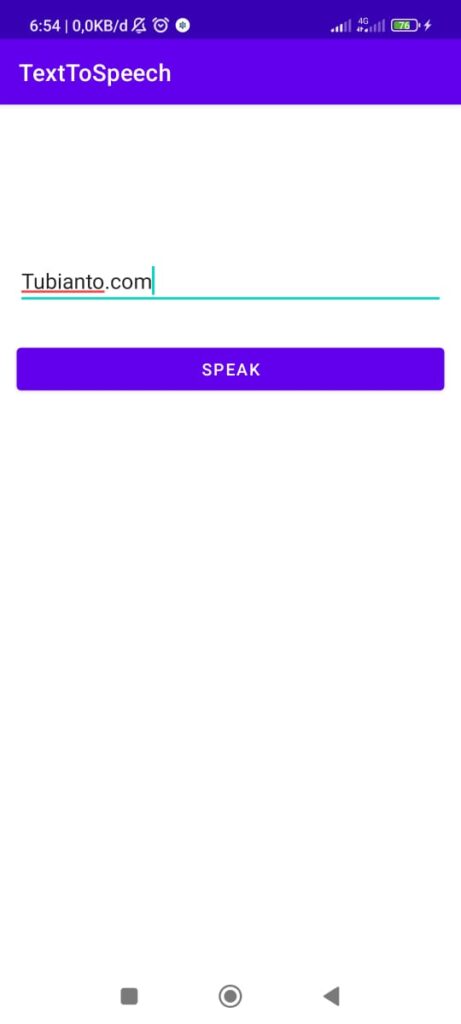 Tutorial Membuat Aplikasi Text To Speech Di Android Studio Tubianto